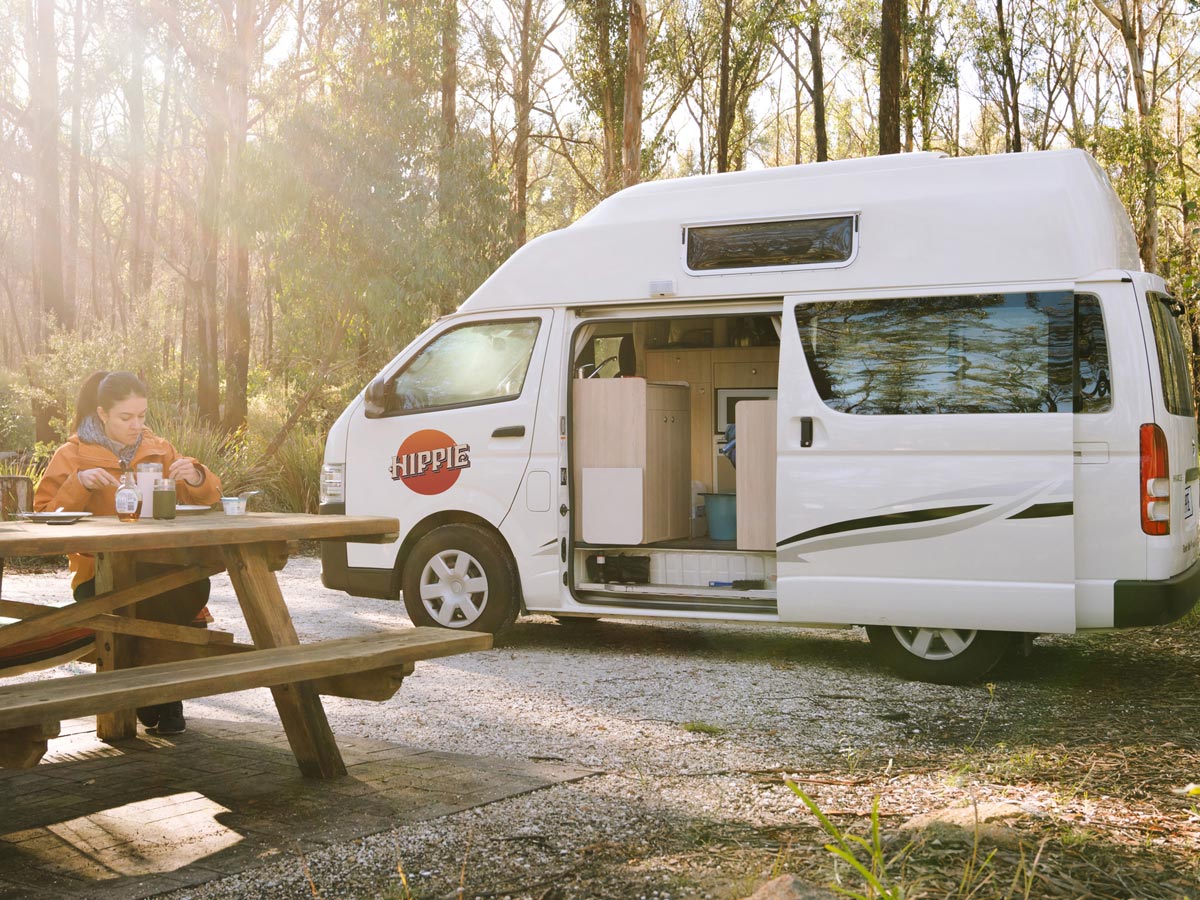 Hippie Hi-Top Camper AU – 2 Berth | Aussie Campervans